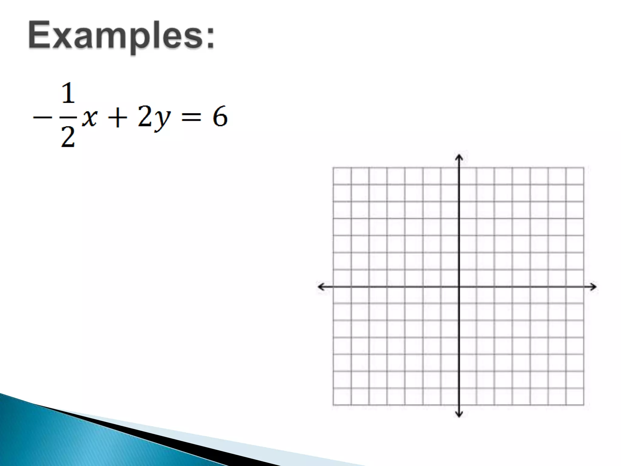 2 4 graphing in standard form | PPT