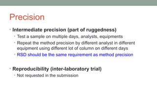 Method-Validation-HPLC-case-study | PPT | Chemistry | Science