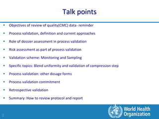 2-4_ProcessValidation protocol of pharmaceuticals | PPT