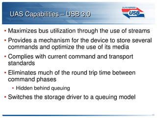 USB Attached SCSI Protocol (UASP) Explanation | PDF