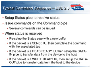 USB Attached SCSI Protocol (UASP) Explanation | PDF