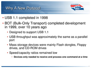 USB Attached SCSI Protocol (UASP) Explanation | PDF