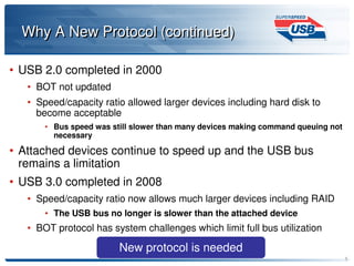 USB Attached SCSI Protocol (UASP) Explanation | PDF
