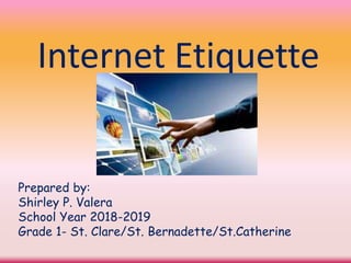 #2 4th gr1 ppt internet etiquette xxxxx | PPT