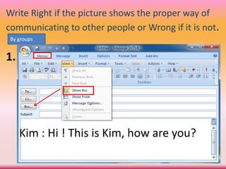 #2 4th gr1 ppt internet etiquette xxxxx | PPT