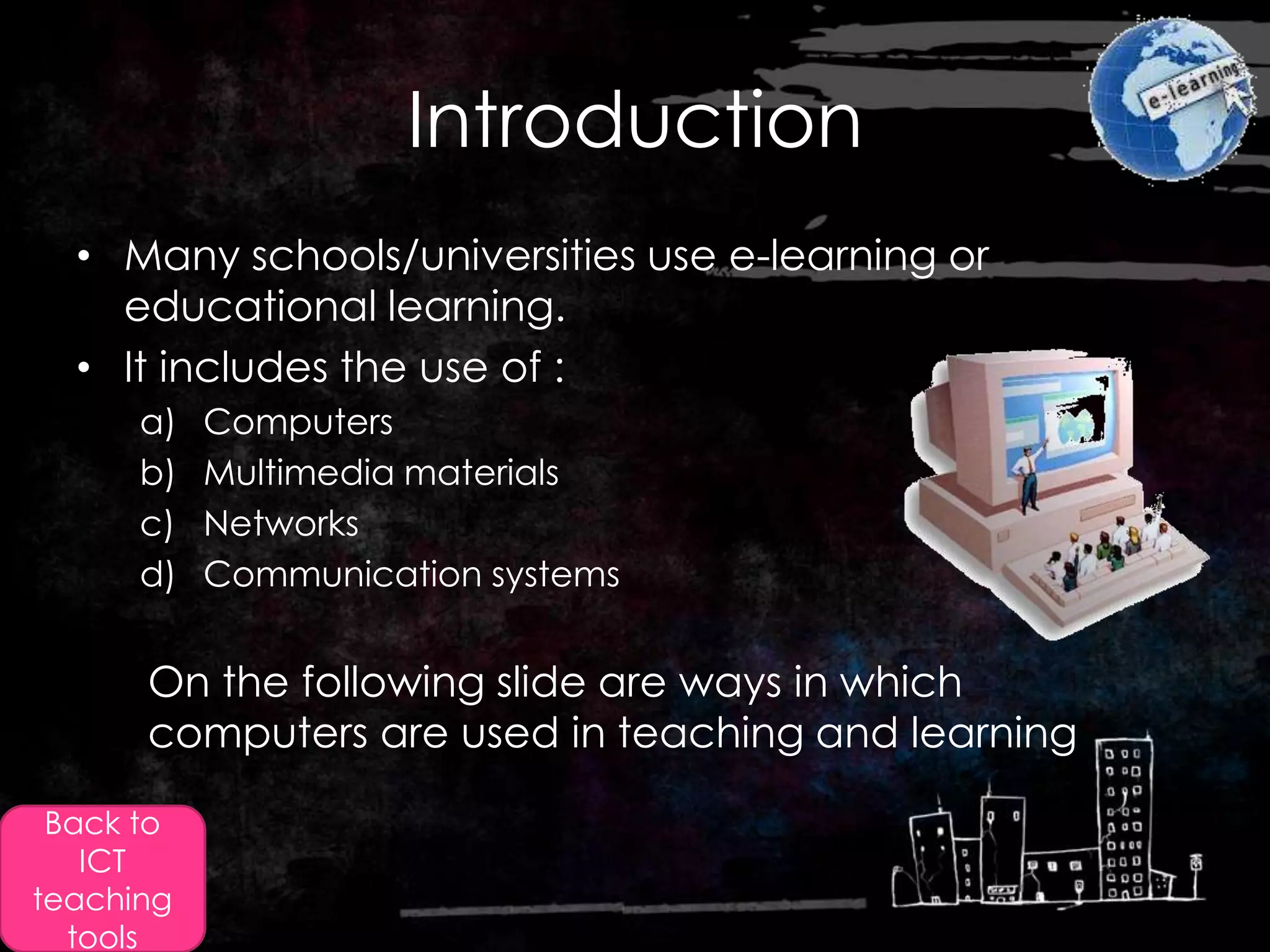 2.4 use of ict in teaching and learning | PPT