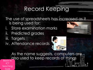 2.4 use of ict in teaching and learning | PPT