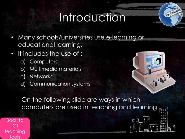 2.4 use of ict in teaching and learning | PPT