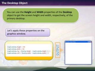 2.5 clock, desktop, and dictionary objects | PPT
