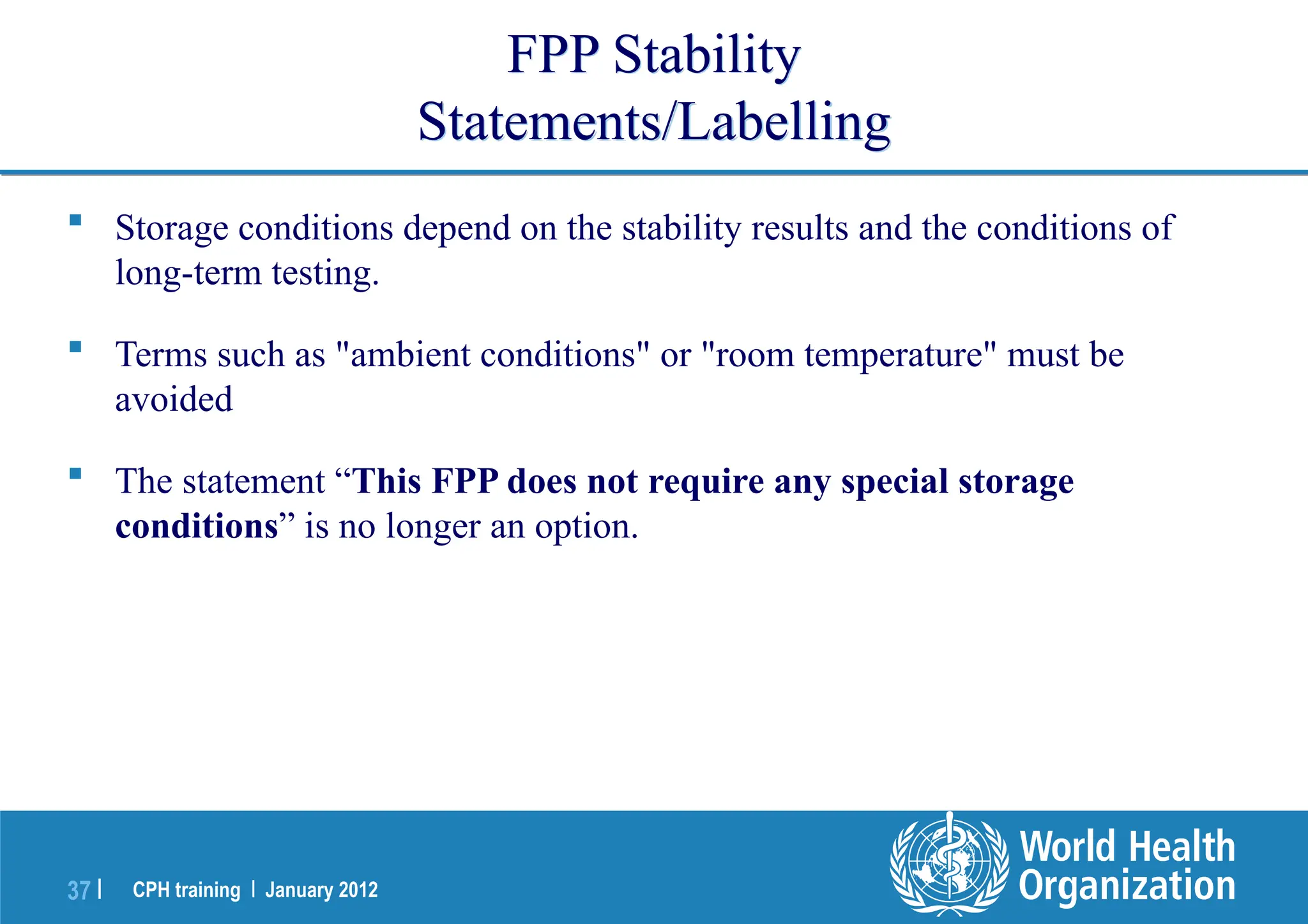 Stability testing of pharmaceutical finished products | PPT
