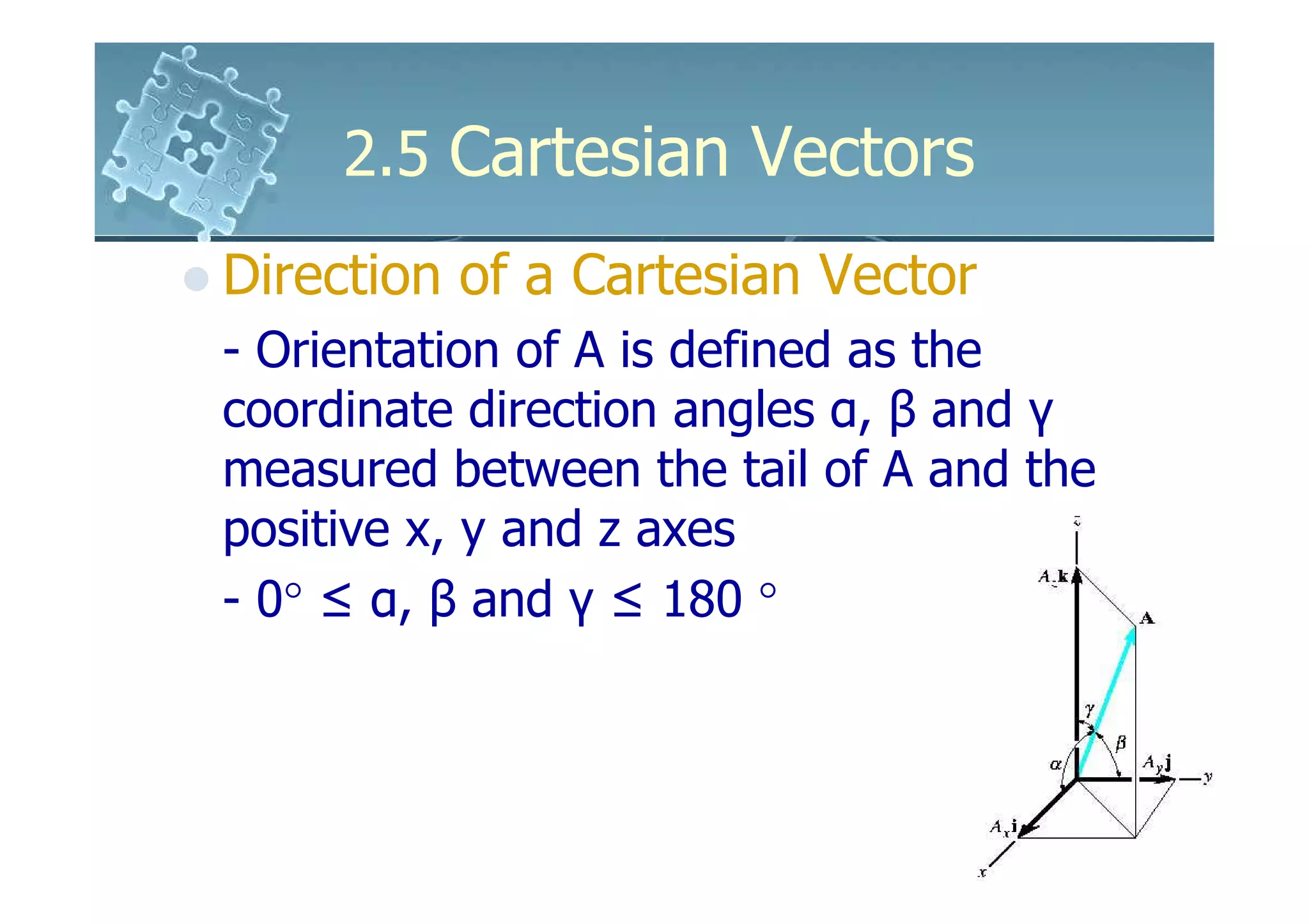 6161103 2.5 cartesian vectors | PDF
