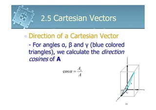 6161103 2.5 cartesian vectors | PDF