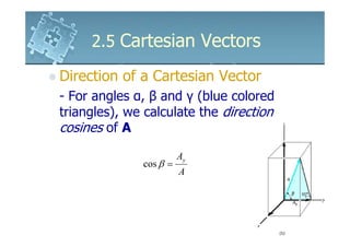6161103 2.5 cartesian vectors | PDF