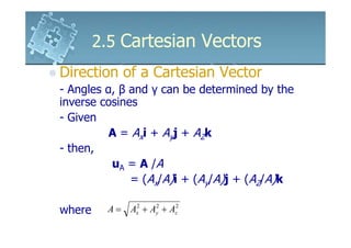 6161103 2.5 cartesian vectors | PDF