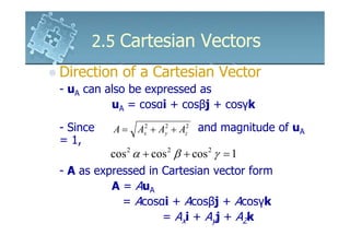 6161103 2.5 cartesian vectors | PDF