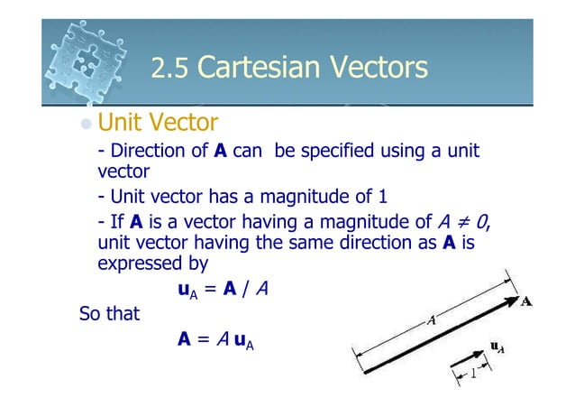 6161103 2.5 cartesian vectors | PDF