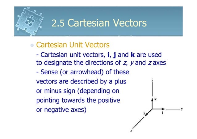 6161103 2.5 cartesian vectors | PDF