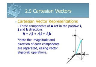 6161103 2.5 cartesian vectors | PDF