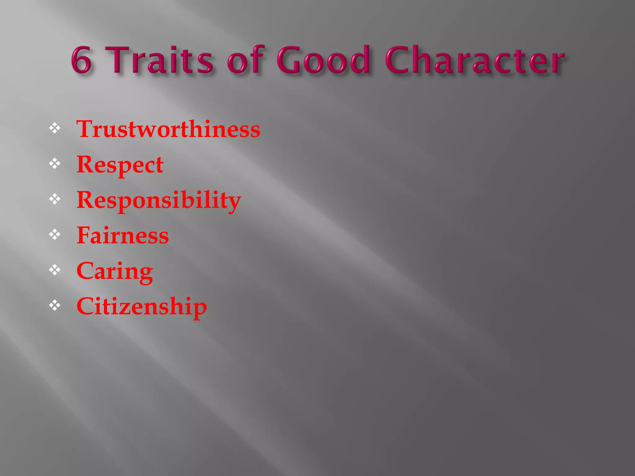 2 5 character development | PPT | Family and Relationships