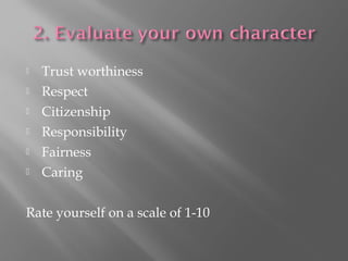 2 5 character development | PPT | Family and Relationships