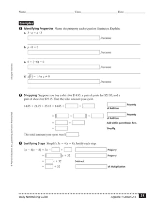 2.5 Guided Notes | PDF