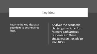 Populism Guided Notes - US History (FL). | PPT