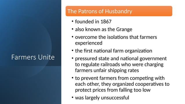 Populism Guided Notes - US History (FL). | PPT