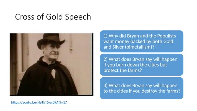 Populism Guided Notes - US History (FL). | PPT