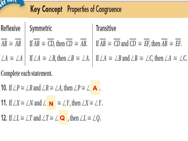 2 5 reasoning in algebra and geometry (1) | PPT