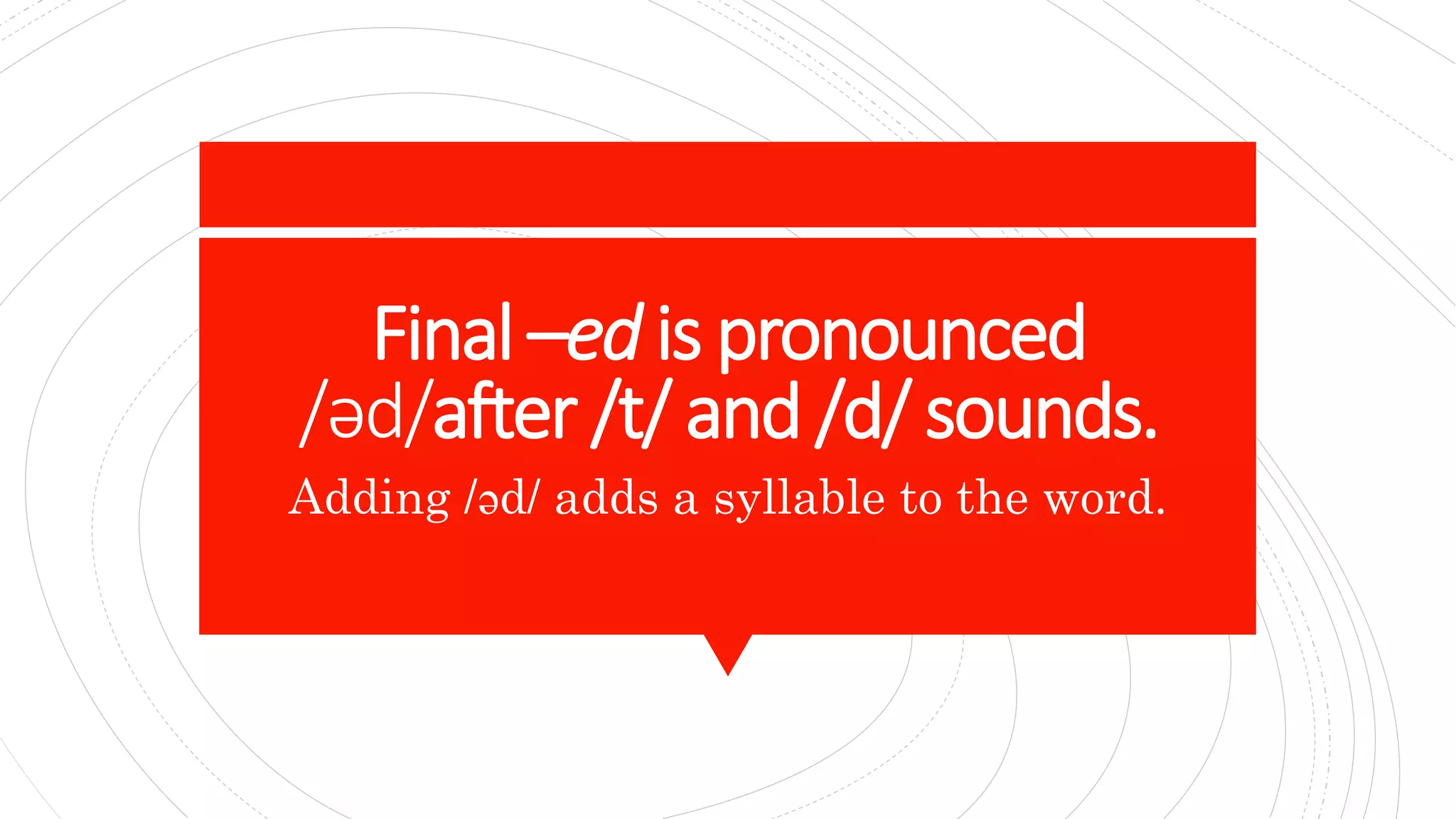 2 5 regular verbs -ed endings | PPTX