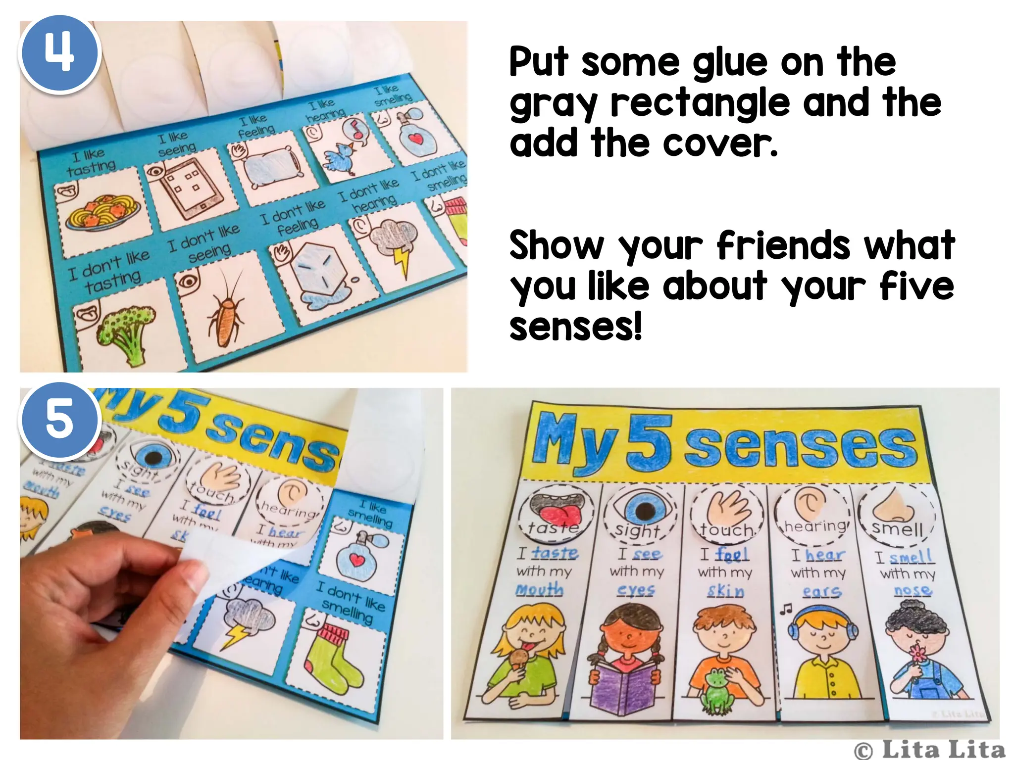 los5 sentidos actividades inglesy español.pdf