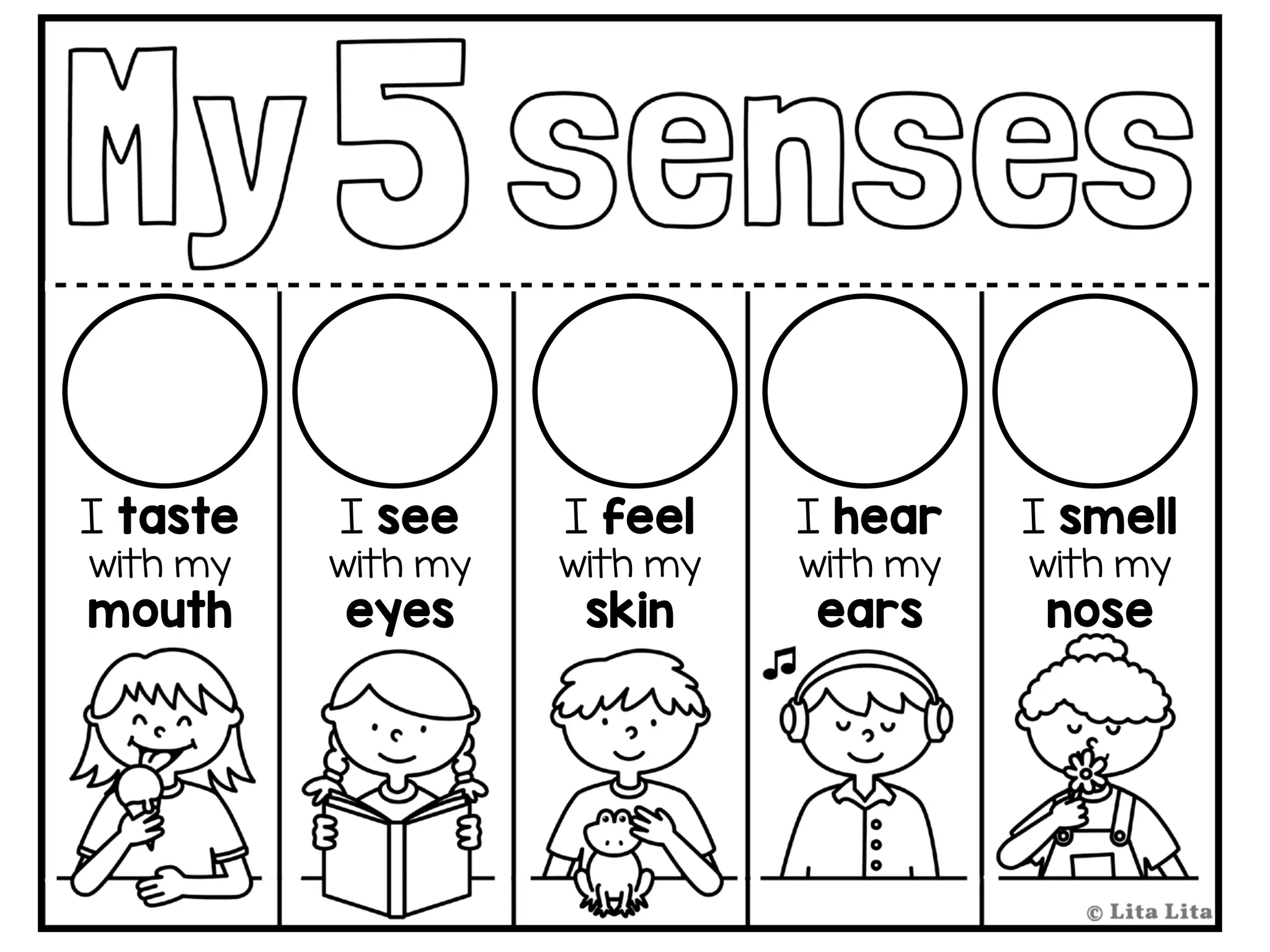 los5 sentidos actividades inglesy español.pdf
