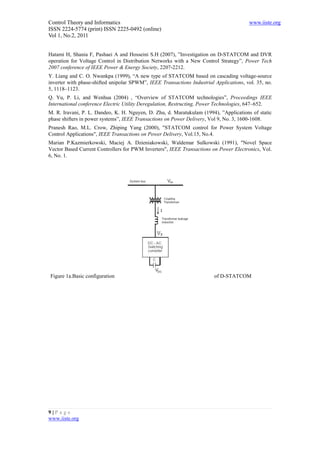 2.[6 13]investigation on d-statcom operation for power quality improvement in a three phase ...