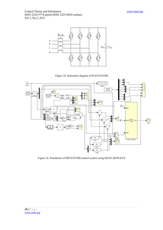 2.[6 13]investigation on d-statcom operation for power quality improvement in a three phase ...