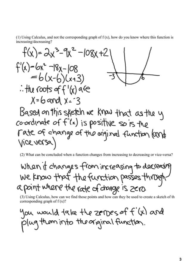 2.6 Curve Sketching Rcbhs | PDF
