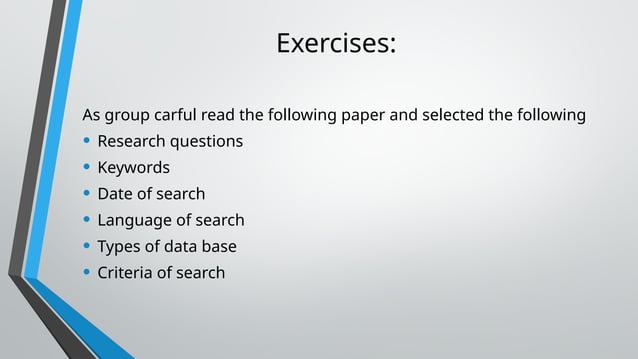 Developing Research Proposal Systematic Review | PPT