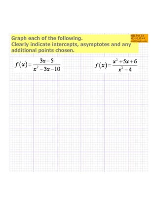 2 6 rational function graphs day 2 | PDF