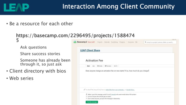 LEAP 2019 Roadmap | PPT