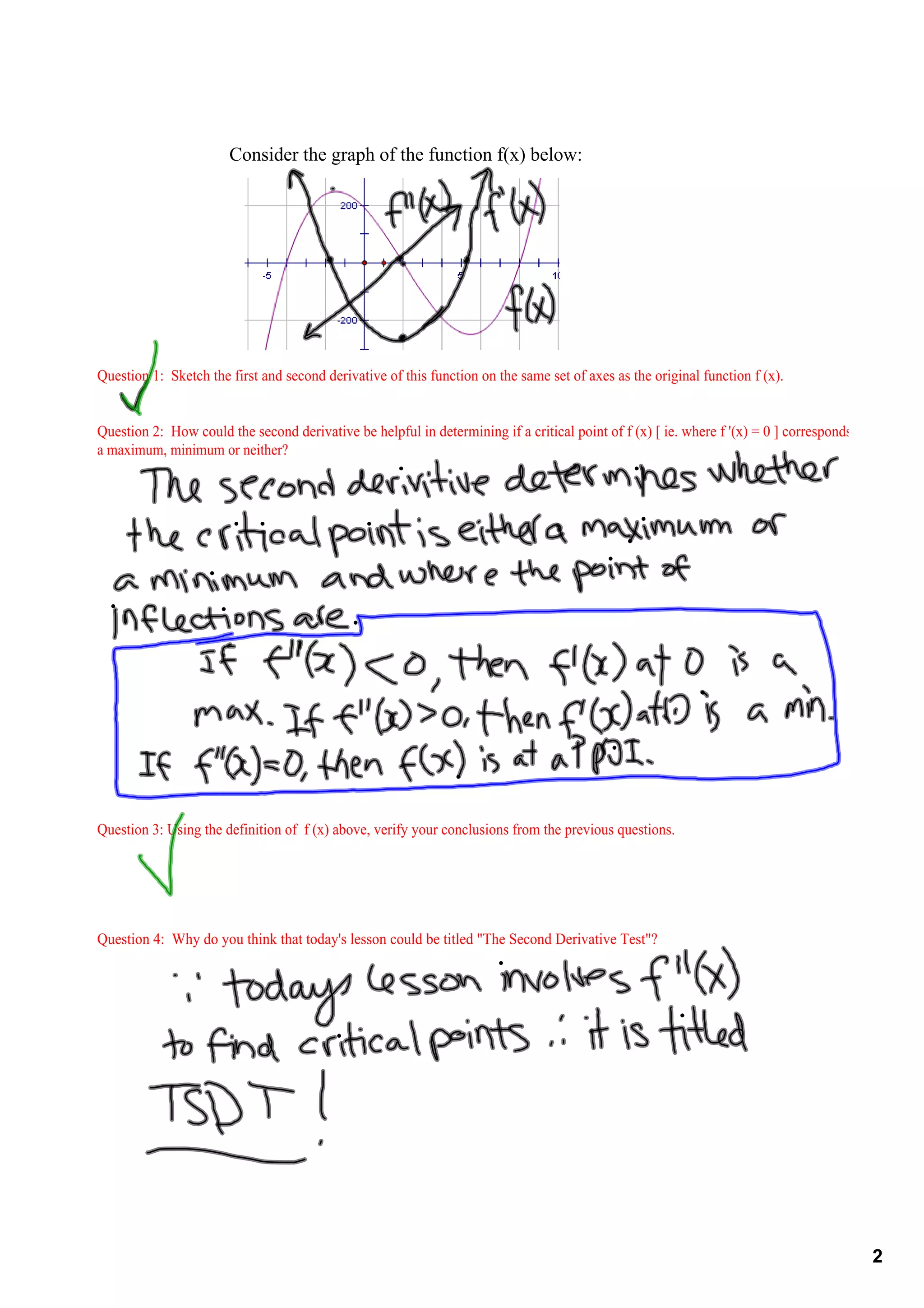 2.7 Curve Sketching Day 2 | PDF | Drawing and Sketching | Arts and Crafts