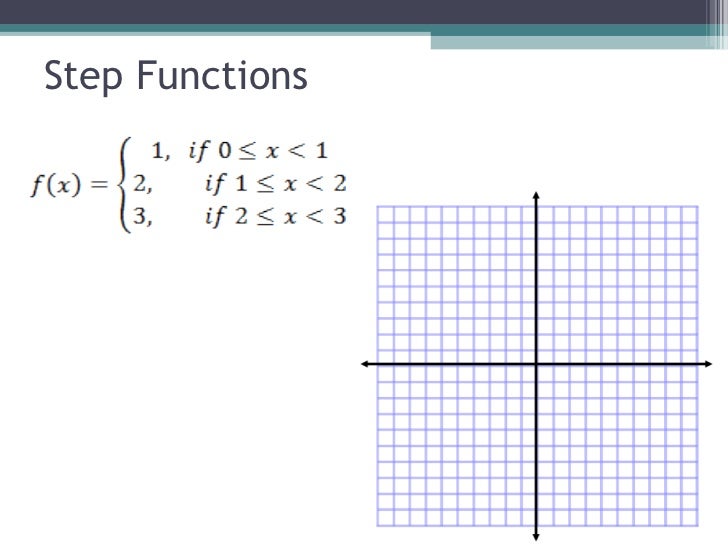 2.7 piecewise functions