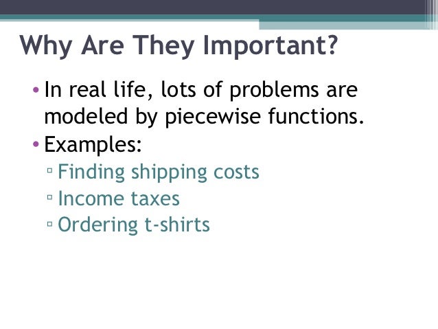 2 7 Piecewise Functions