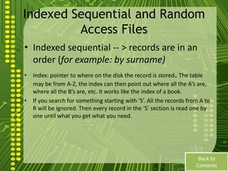 2.7 Use of ICT in Data Management | PPT