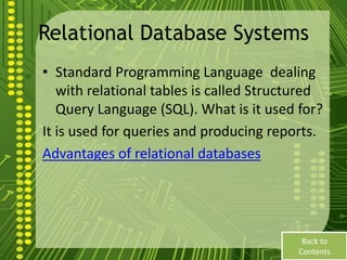 2.7 Use of ICT in Data Management | PPT
