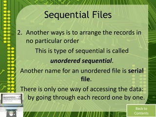 2.7 Use of ICT in Data Management | PPT