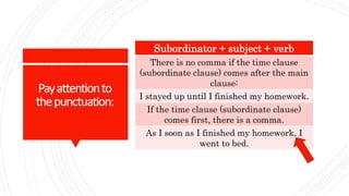 2 7 using time clauses | PPTX