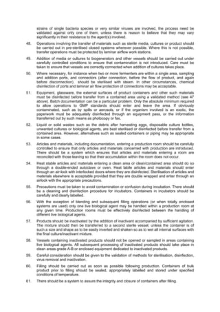 GMP EU annex 4 | PDF