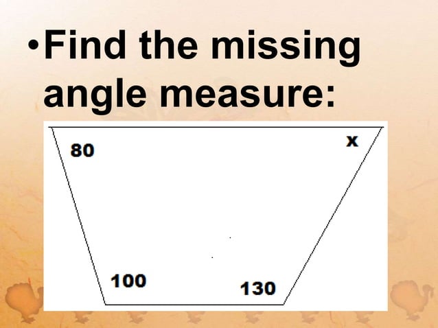 2.8 Find The Missing Angle! | PPTX