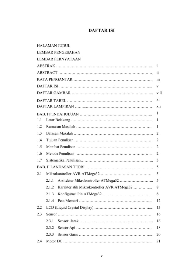 2. abstrak dan daftar isi, tabel dan gambar | PDF