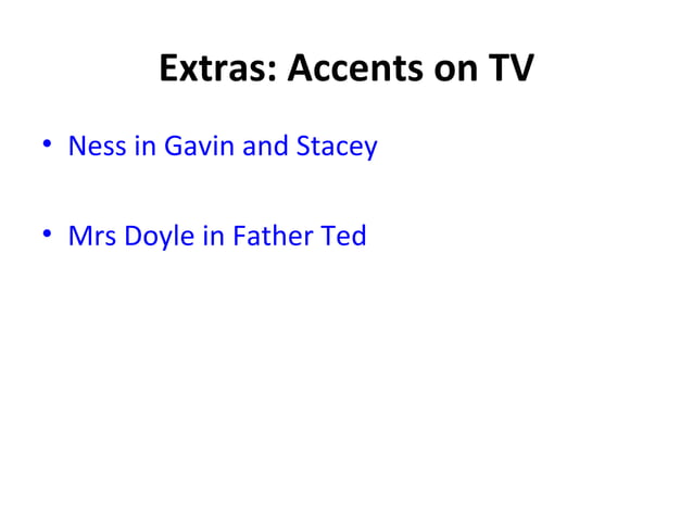 Accent and dialect | PPT