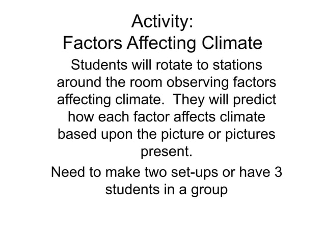 2 - Activity Factors Affecting Climate.ppt